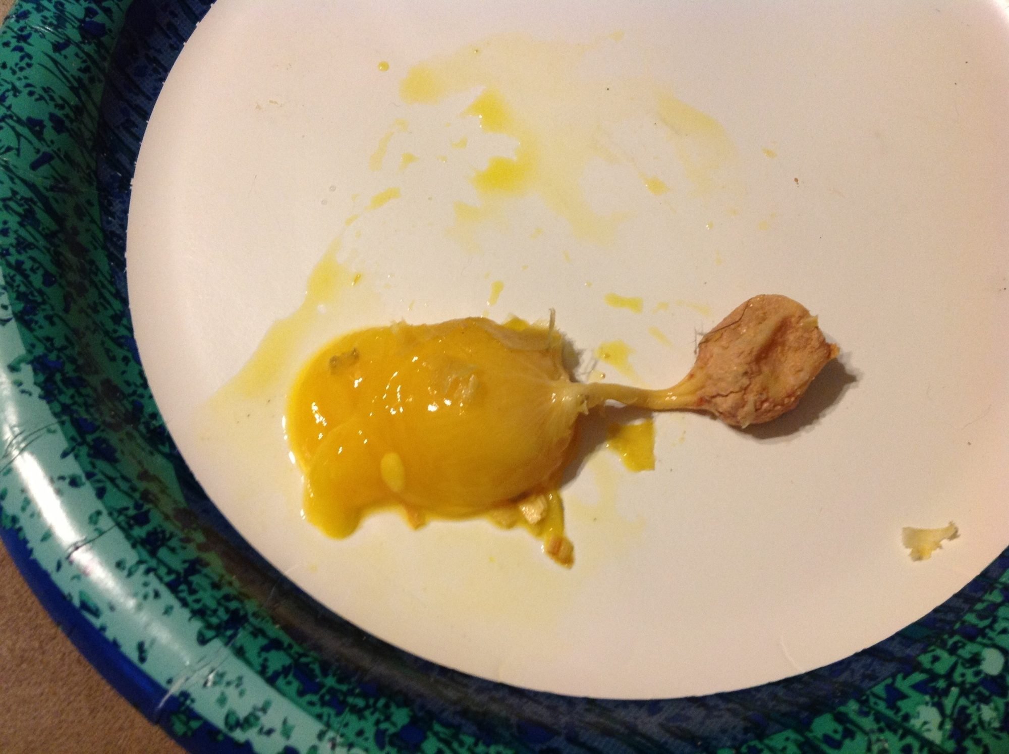 Weird egg? Weird clump = Weird egg? Weird clump =