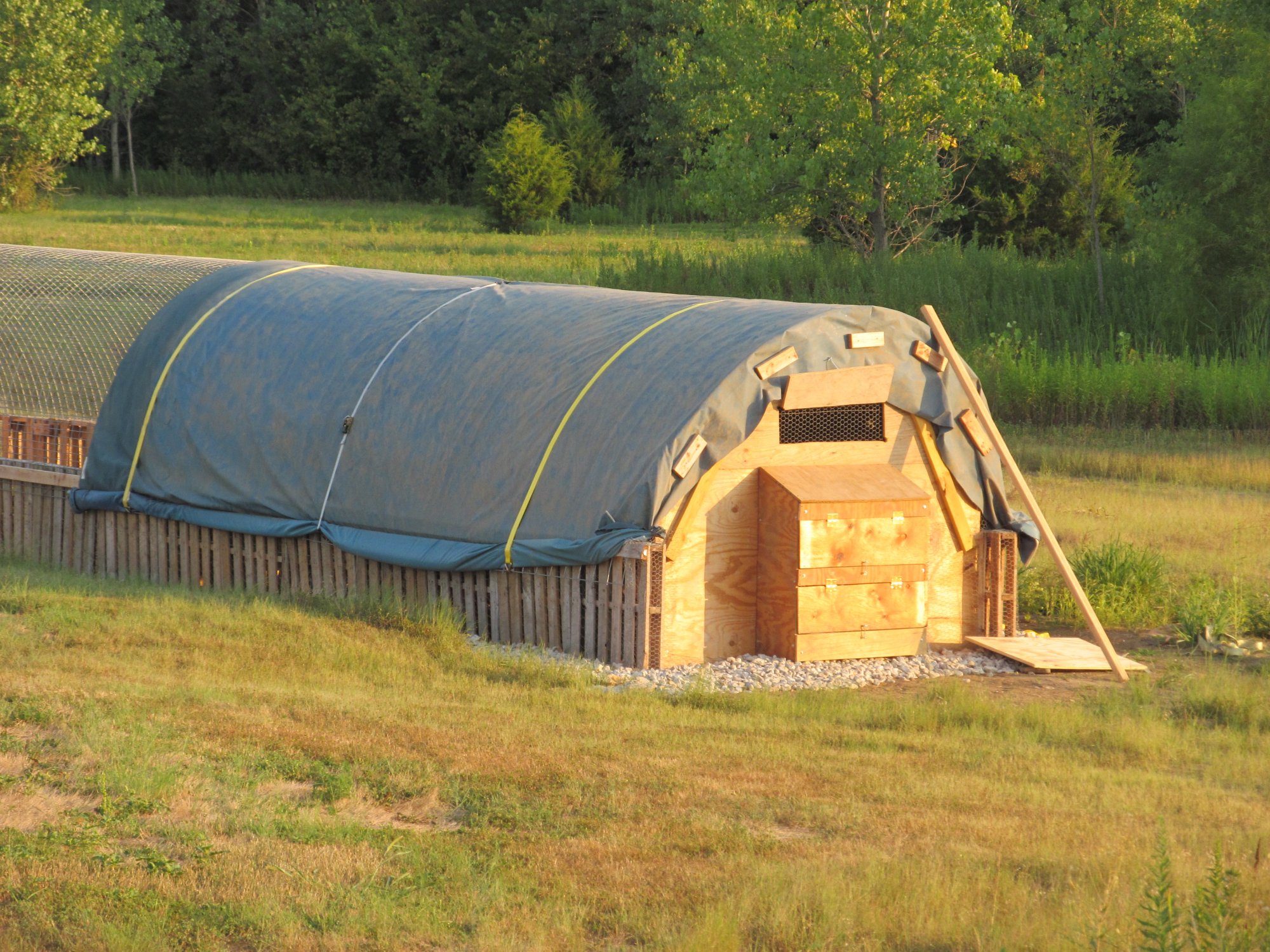 Compost-Included Deep Litter Hoop Coop | BackYard Chickens - Learn How ...