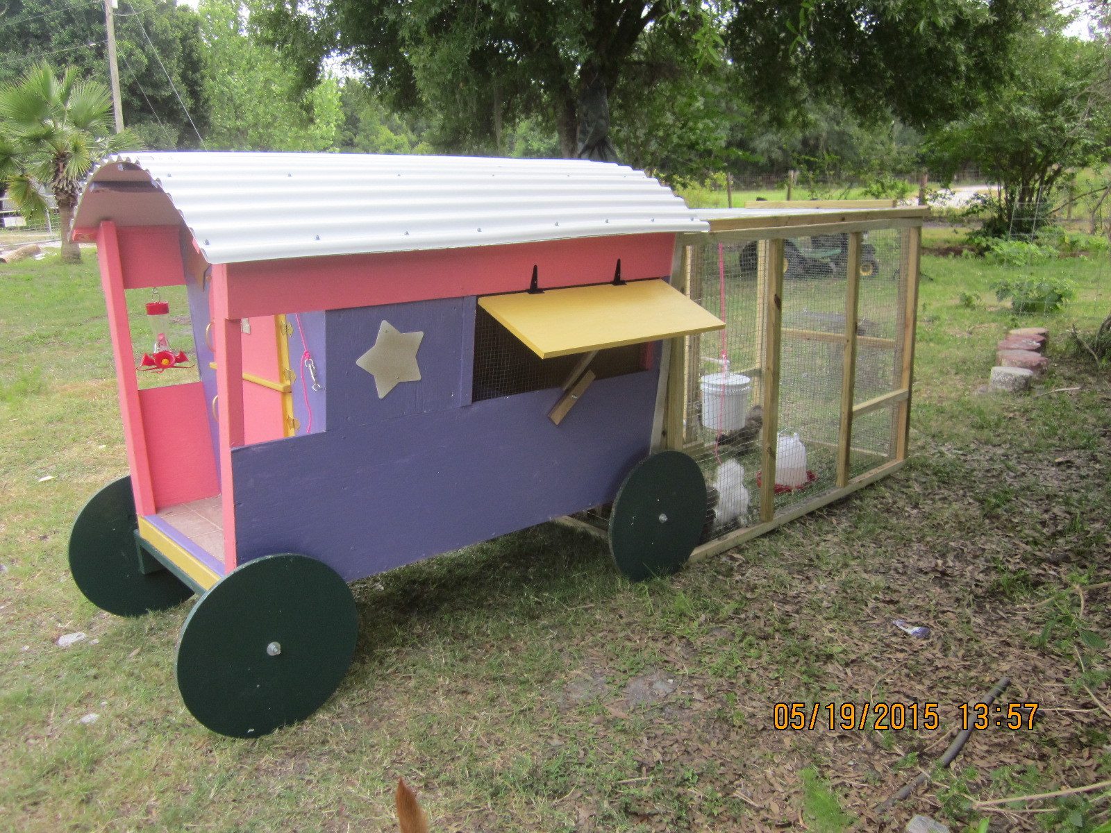 Gypsy Wagon Chicken Coop | BackYard Chickens - Learn How to Raise Chickens