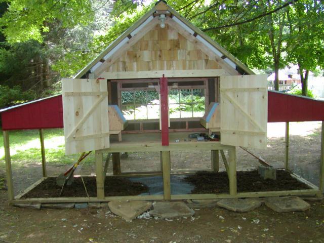 Windows Doors And Ramps Coop Construction Step 6 | BackYard Chickens ...