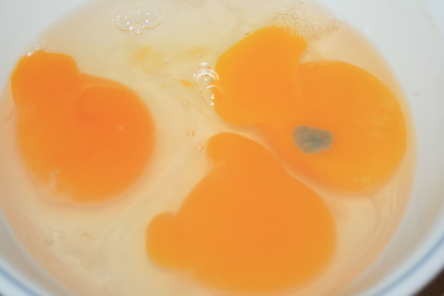 Spot on duck egg? What is it?