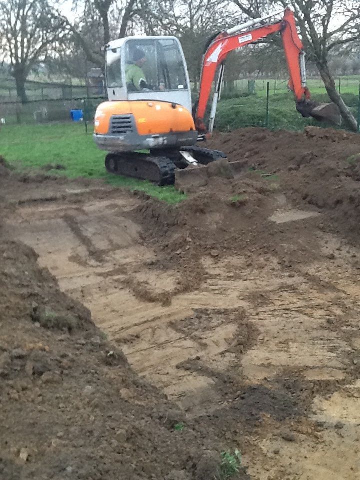 Concrete duck pond construction | BackYard Chickens - Learn How to ...