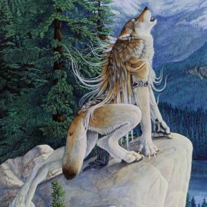 Werewolf girl, howling to he reflow packmates | BackYard Chickens ...