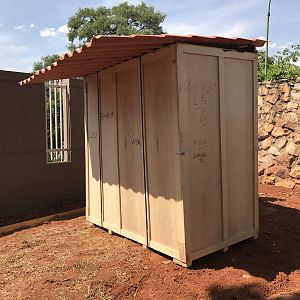 Shipping container with prefab roof | BackYard Chickens - Learn How to ...