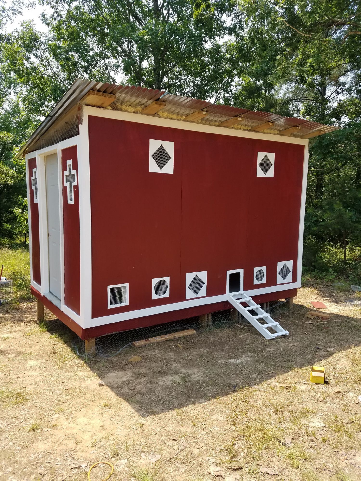 Building complete. | BackYard Chickens - Learn How to Raise Chickens