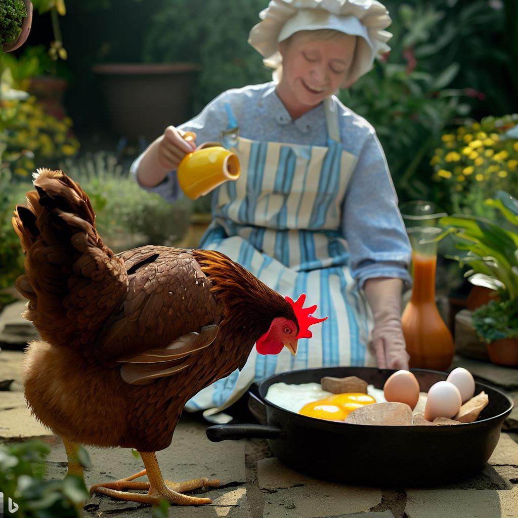 Chicken Making Breakfast 124.jpg | BackYard Chickens - Learn How to ...