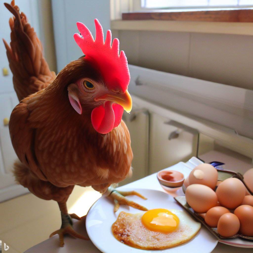 Chicken Making Breakfast 350.jpg | BackYard Chickens - Learn How to ...