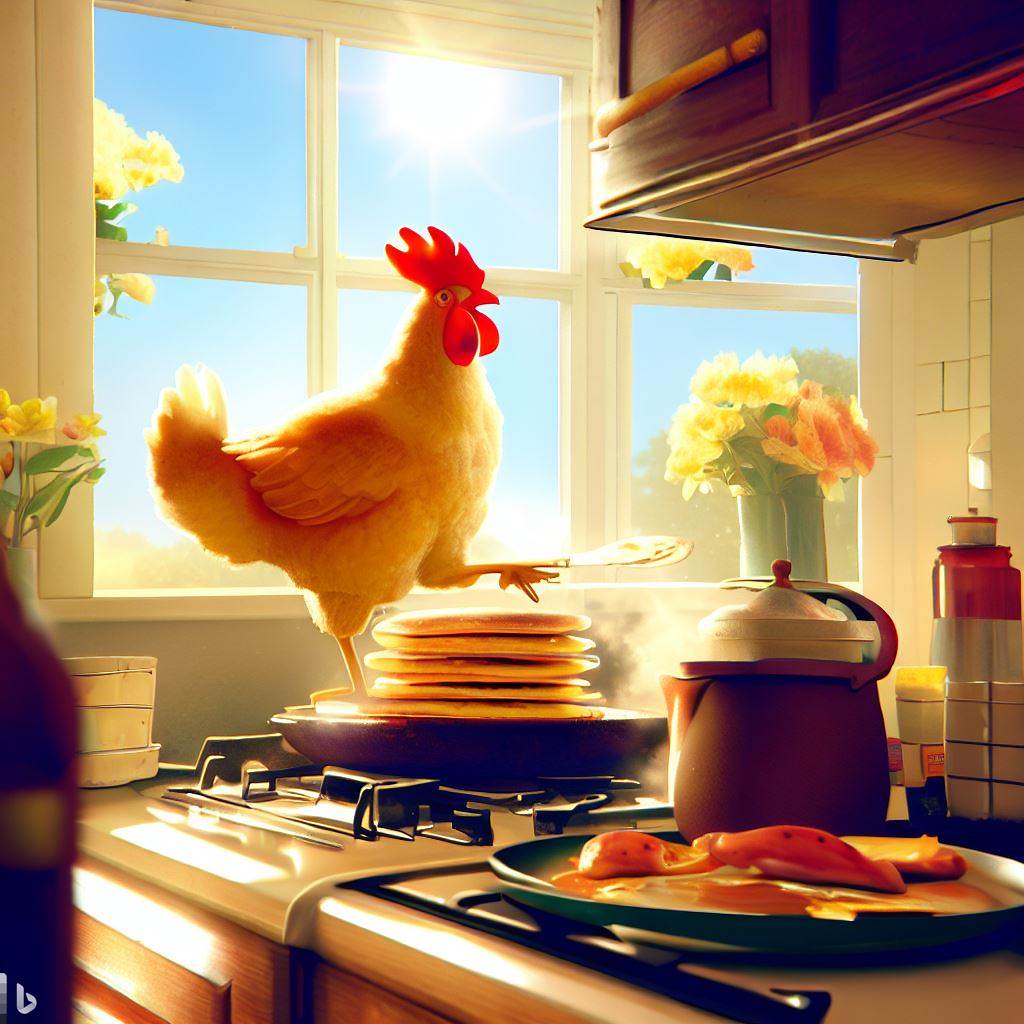 Chicken Making Breakfast 407.jpg | BackYard Chickens - Learn How to ...