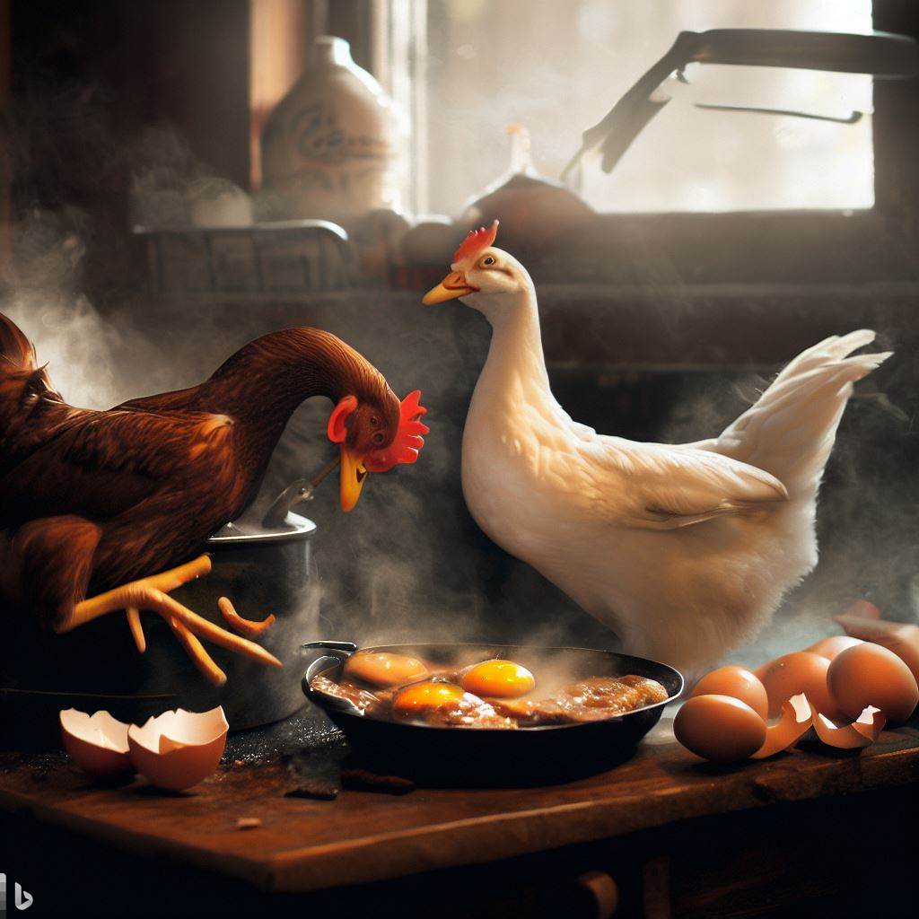Chicken Making Breakfast 415.jpg | BackYard Chickens - Learn How to ...