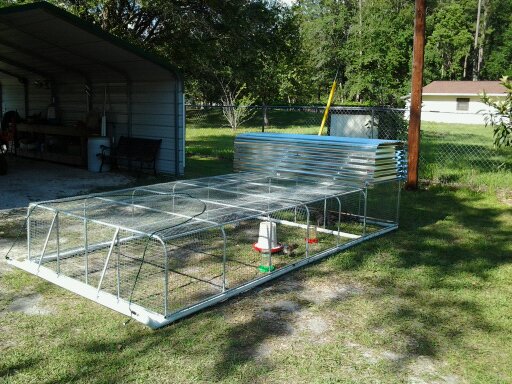 First chicken tractor sled | BackYard Chickens - Learn How to Raise ...