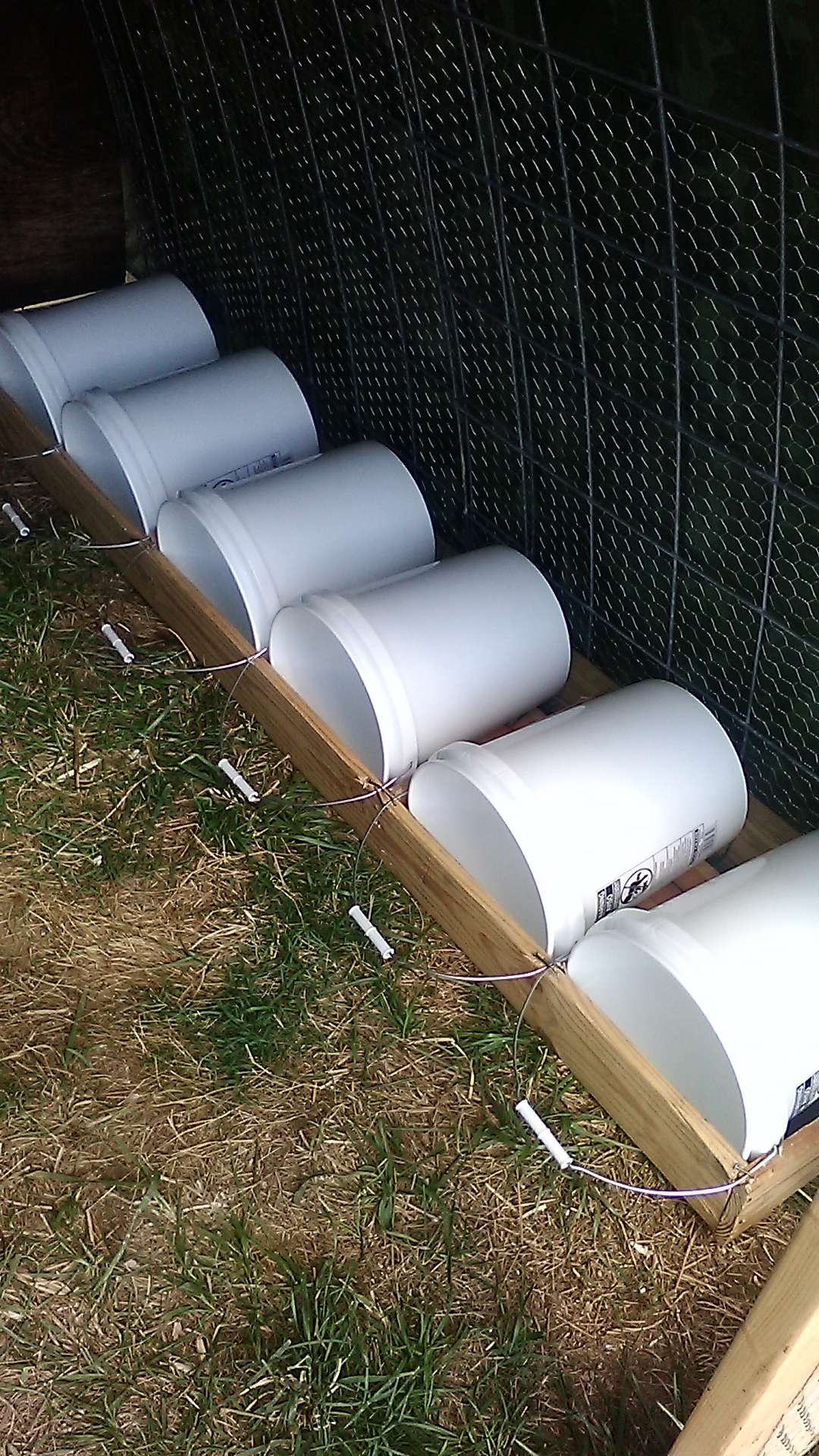 homemade nesting boxes in the making | BackYard Chickens - Learn How to ...